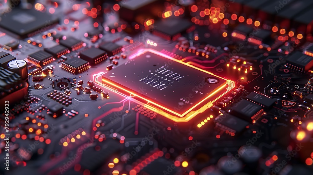 Develop an animated infographic that visually explains the graphic card ...