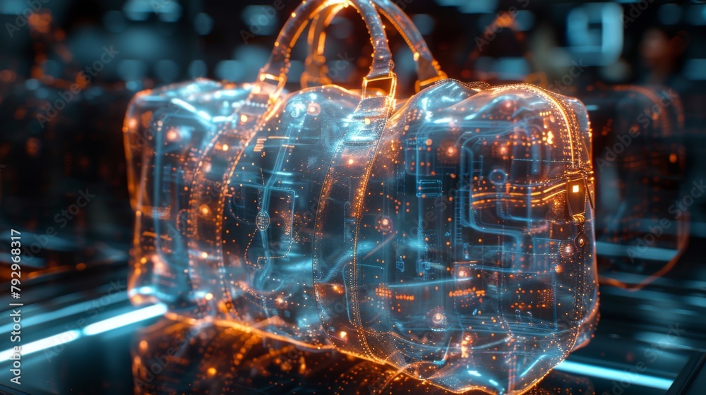 Showcase the use of advanced imaging technology to detect concealed ...