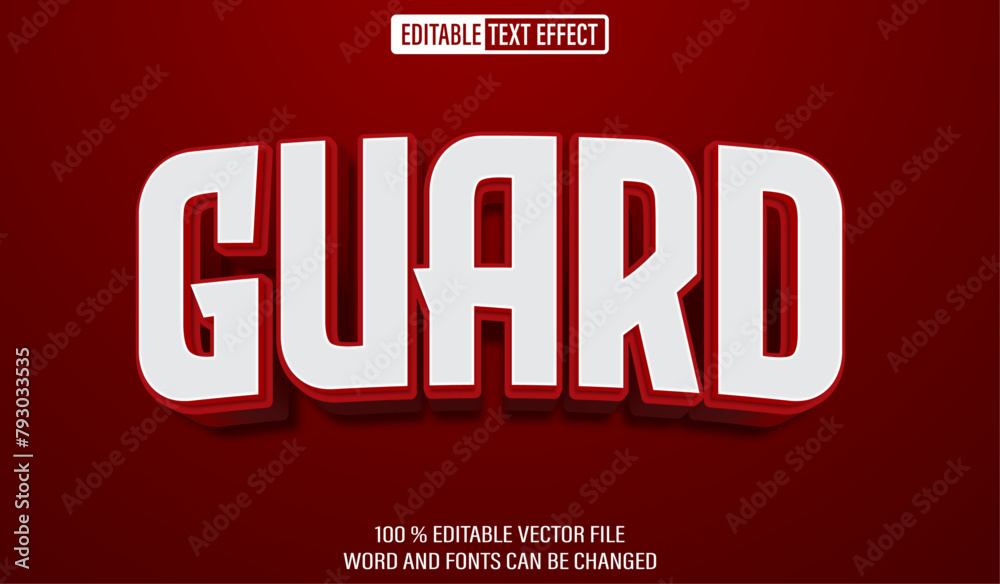 Editable 3d text style effect - Berries Red Juice effect Template Stock ...