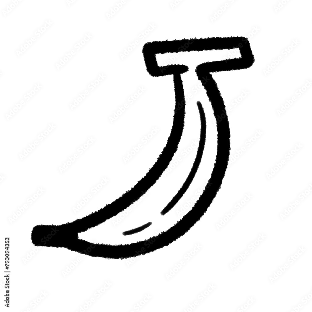 banana, cartoon, png cartoon, doodle, handdraw, design, charactor, cute ...