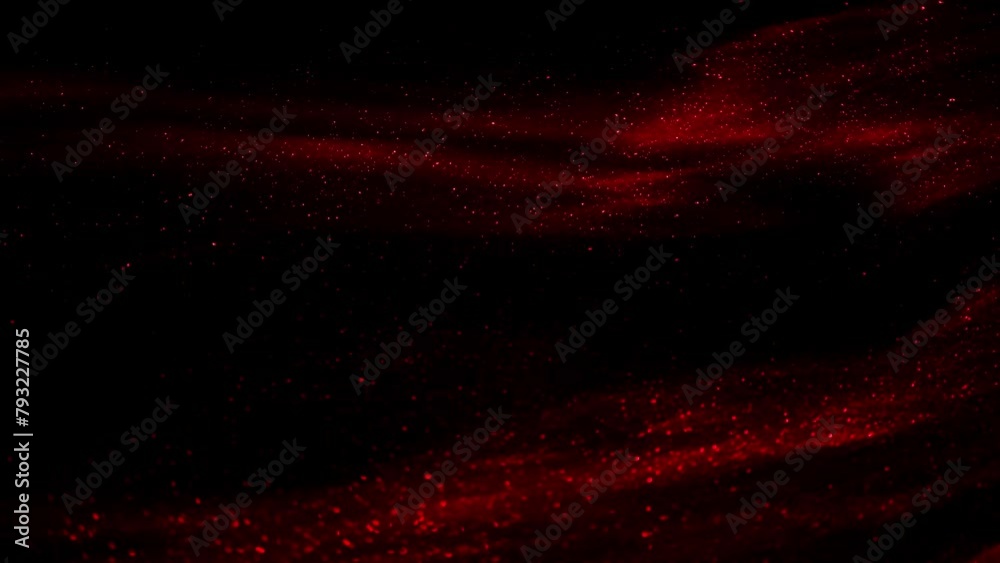abstract red speed camera motion background over glowing lights with ...