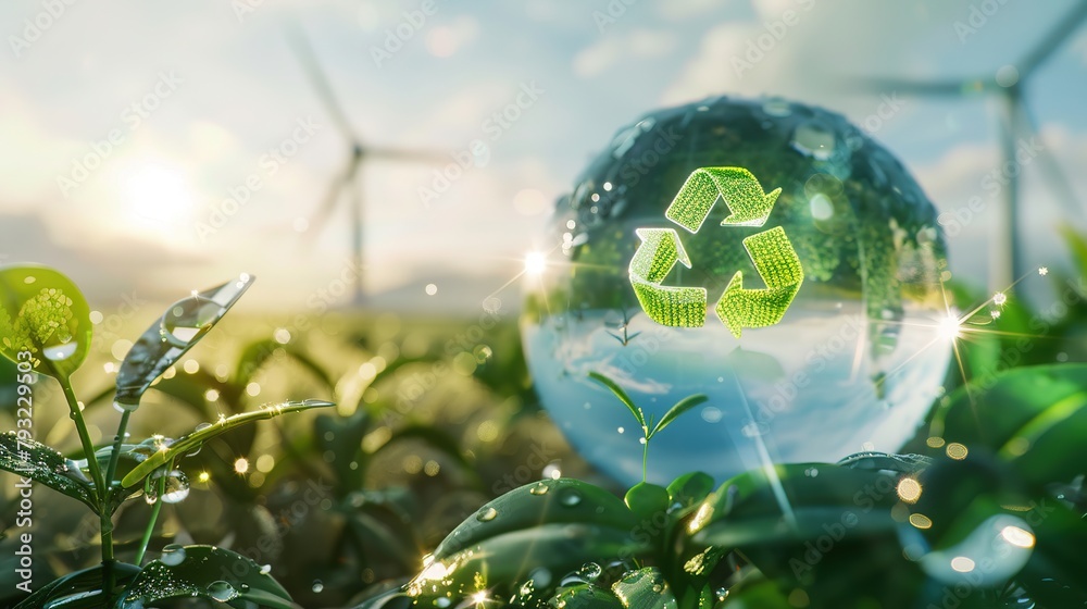 Clean hydrogen energy concept. Environment. Eco-friendly industry. and ...