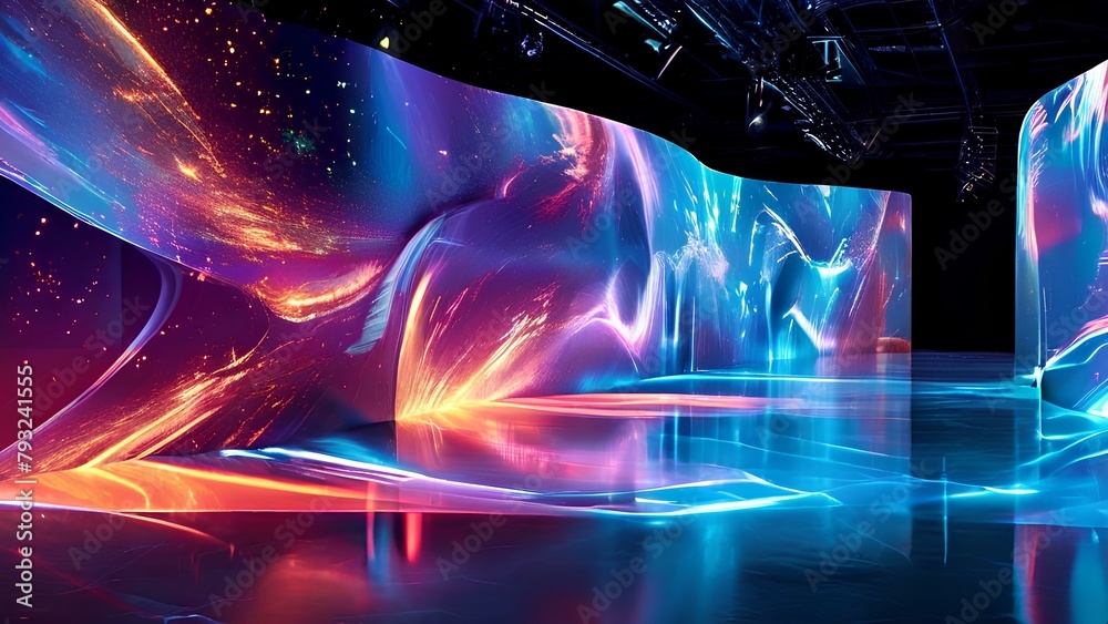 Excitement of virtual worlds and digital simulations with abstract ...