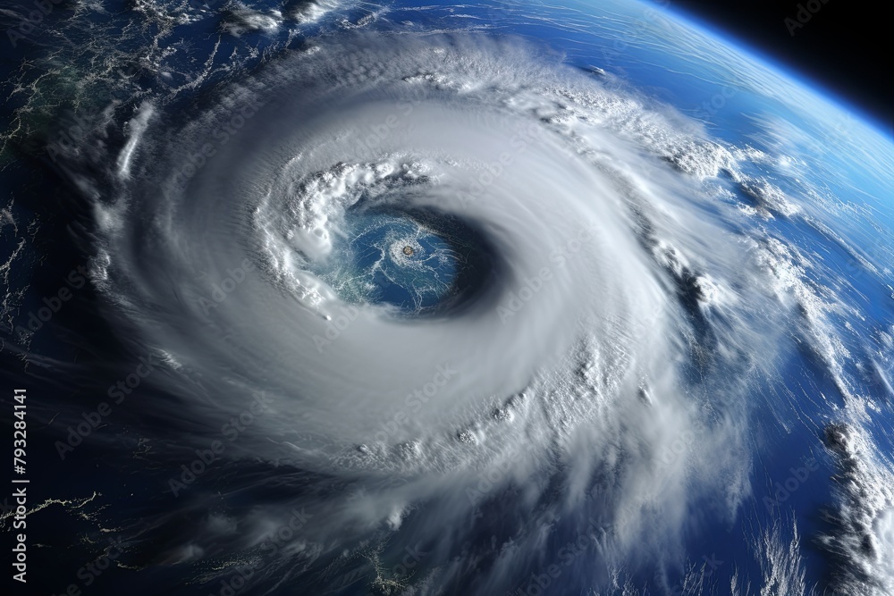 Hypnotic Swirl Advertisements: Cyclone Disaster Preparedness Alerts ...