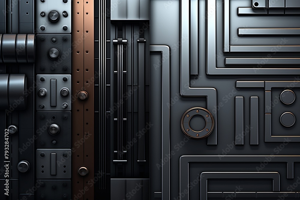 Brushed Steel Hardware Tech Backgrounds: Low Key Textures for Review ...