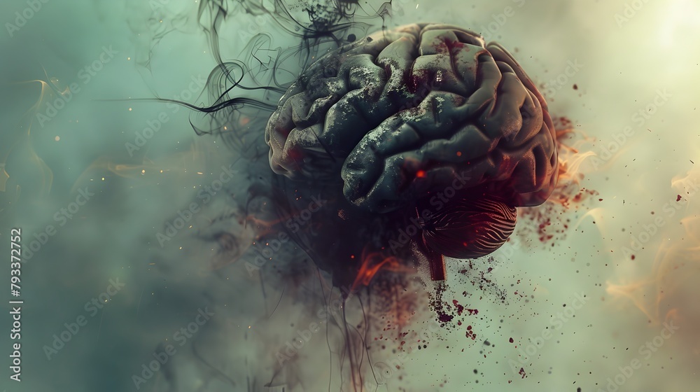 Entangled Brain and Heart Revealing Stroke Risks from Airborne ...