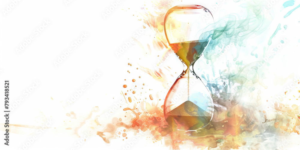 Regret: The Hourglass and Falling Sand - Visualize an hourglass with ...