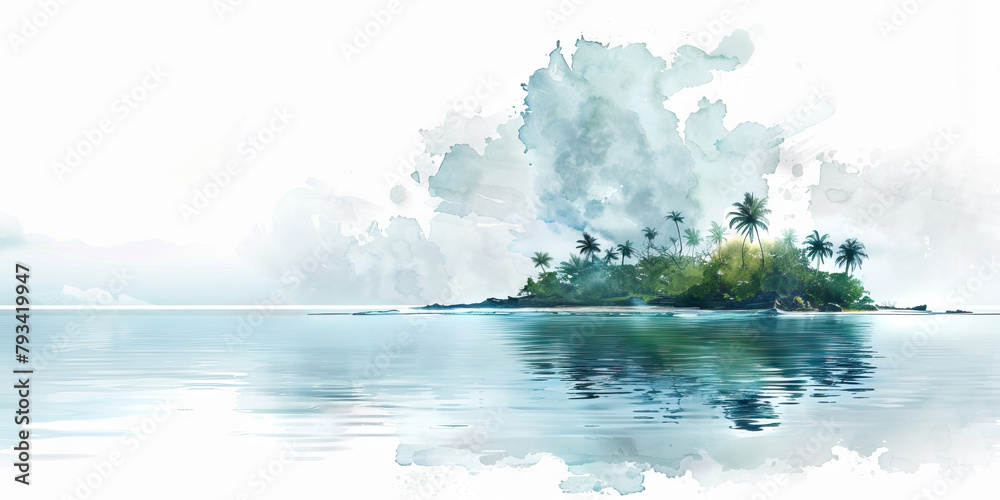 Isolation: The Deserted Island and Distant Horizon - Visualize a ...