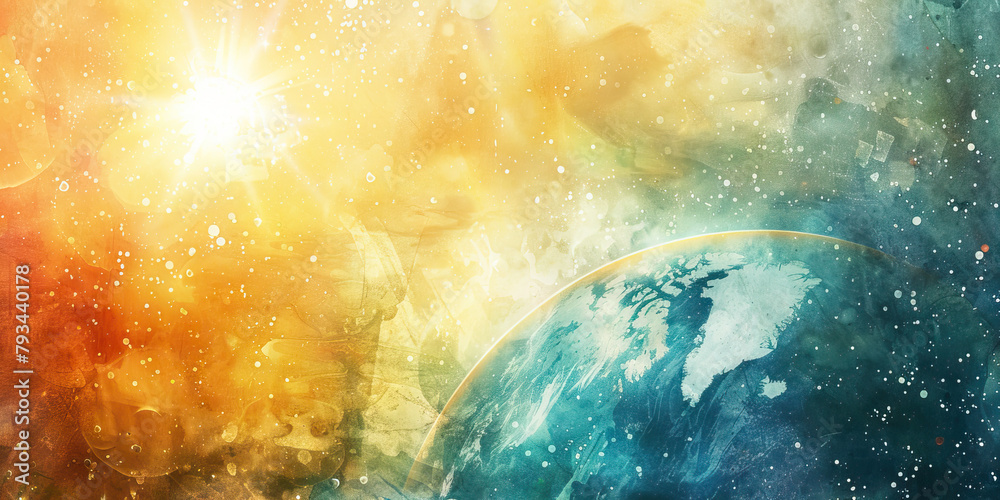 Light of the World: The Radiant Sun and Darkened Earth - Imagine Jesus ...