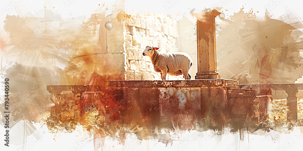 Lamb of God: The Innocent Lamb and Sacrificial Altar - Visualize Jesus ...