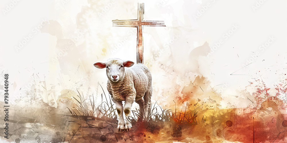 Ilustrace „Lamb of God: The Innocent Lamb and Sacrificial Altar ...