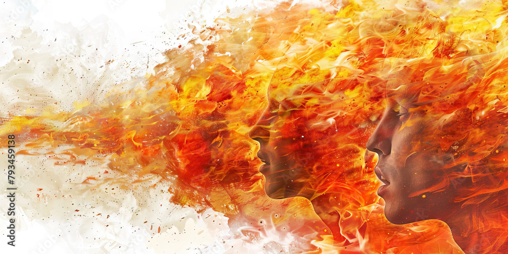 Fanaticism: The Blazing Fire and Enraptured Faces - Picture a blazing ...