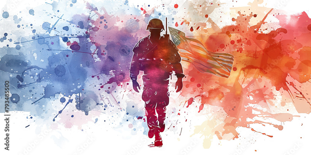 Fanaticism: The Flag-Bearing Soldier and Blind Allegiance - Imagine a ...