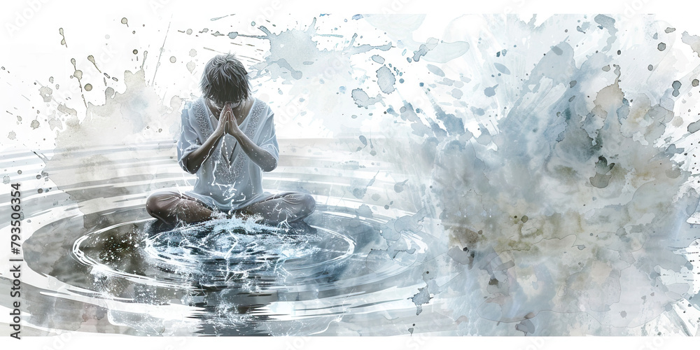 The Ritual of Renewal and Cleansing Waters - Visualize a ritual of ...