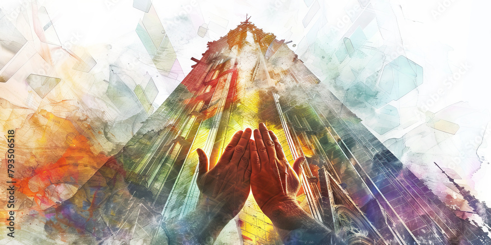 Building Faith: The Constructing Hands and Rising Steeple - Visualize ...