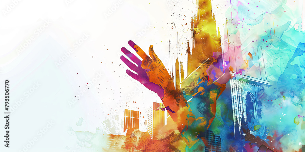 Building Faith: The Constructing Hands and Rising Steeple - Visualize ...