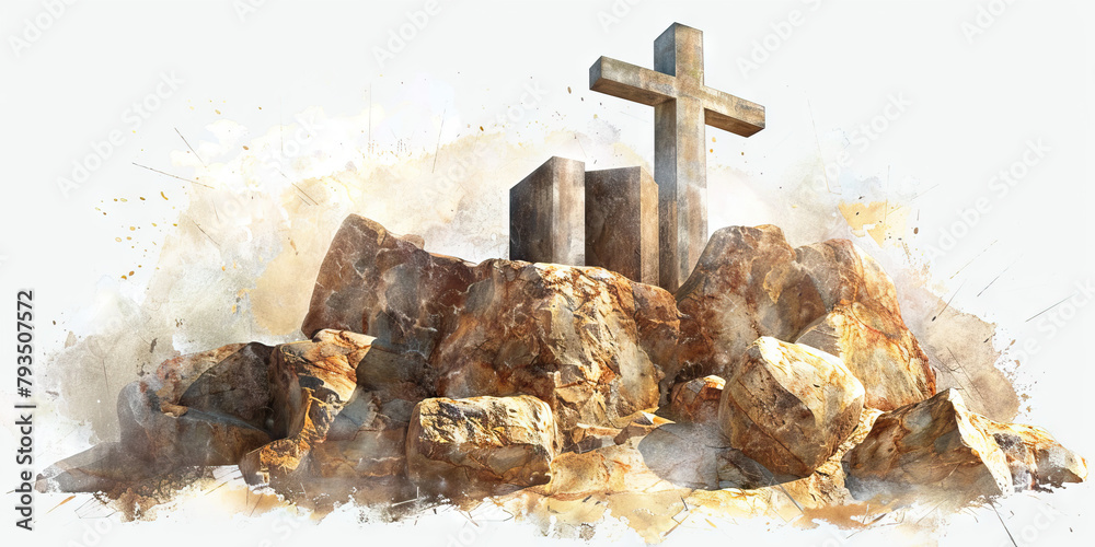 Spiritual Foundations: The Solid Rock and Building Blocks - Picture a ...