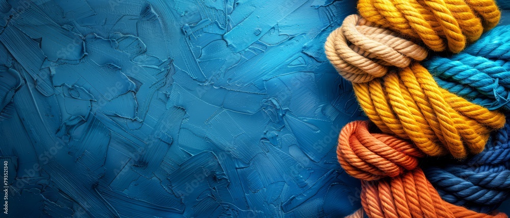 Summer sailing lessons sales design, border of sailing knots and open ...