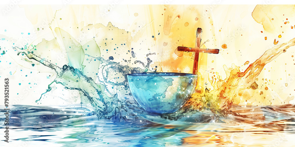 Grace: The Overflowing Cup and Cross - Picture an overflowing cup with ...