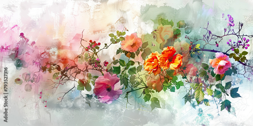 Garden of Wisdom: The Blooming Flowers and Pruned Vines - Visualize a ...