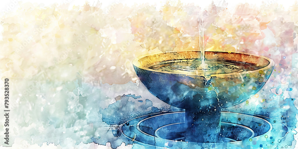 Spiritual Fountain: The Flowing Water and Quenched Thirst - Imagine a ...