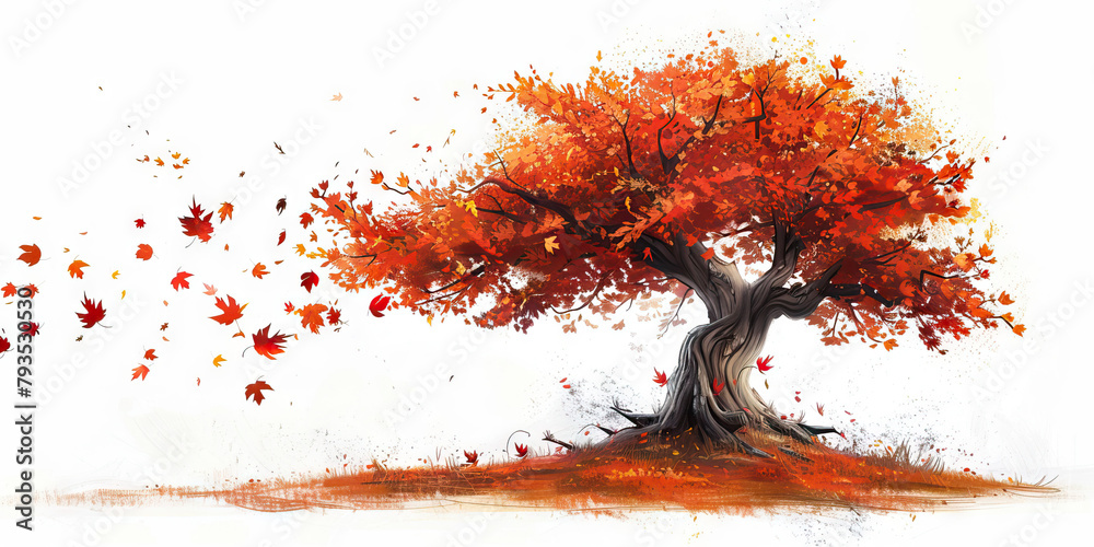 Spiritual Legacy: The Tree of Life and Fallen Leaves - Imagine a tree ...