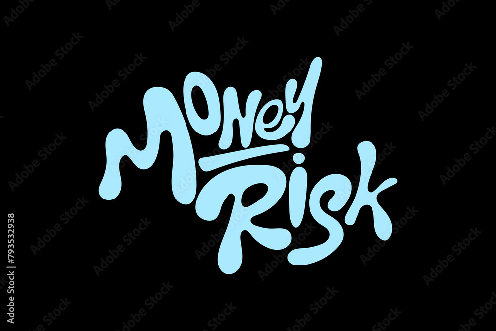 Streetwear money risk typography graphic design aesthetic quotes ...