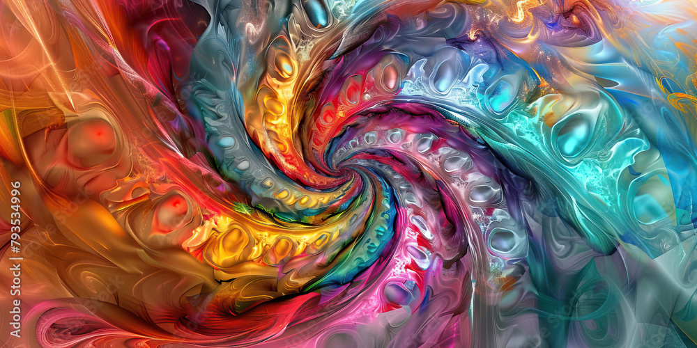 The Kaleidoscope of Emotions: The Swirling Colors and Shifting Patterns ...