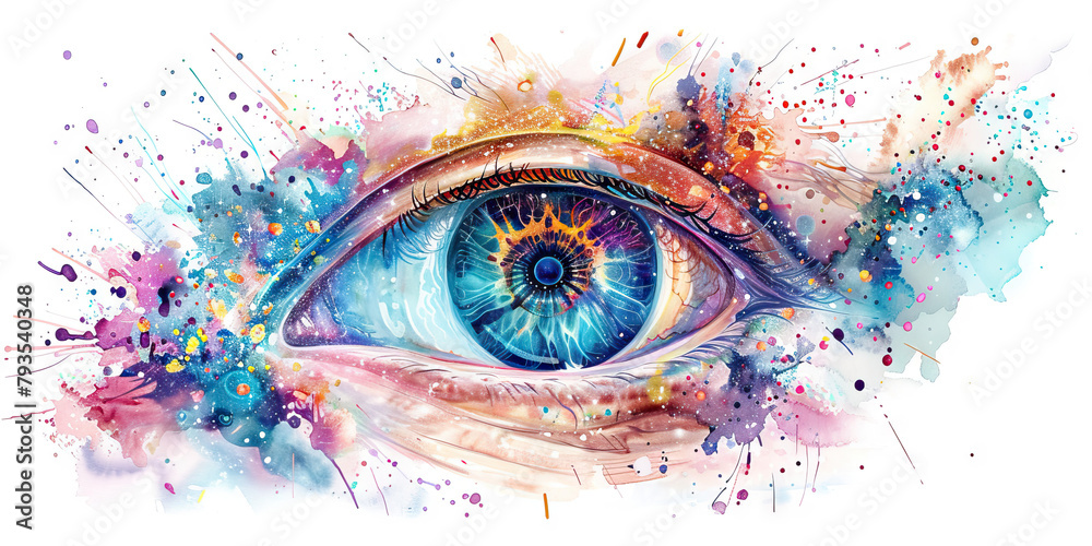 The Psychedelic Vision: The All-Seeing Eye and Cosmic Insights ...