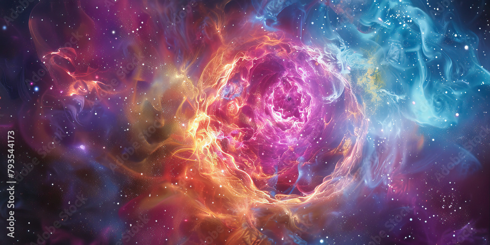 Cosmic Birth: The Nebulous Womb and Emergent Life - Visualize a ...