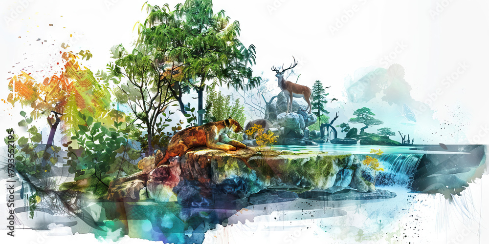 Synthetic Environment: The Artificial Habitat and Adaptation ...