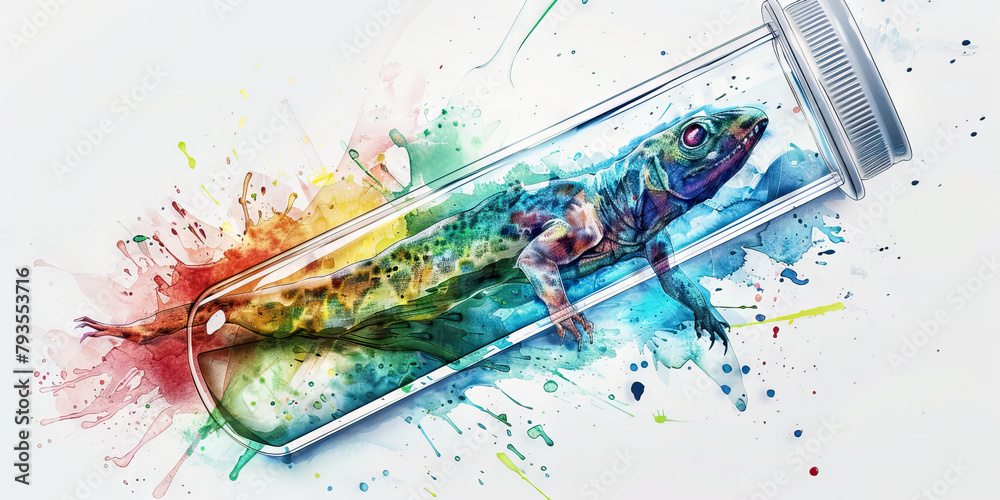 Test Tube Creature: The Creature in Test Tube and Manipulation ...