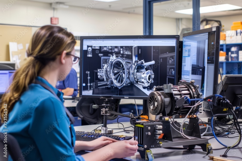 Professional Photography of engineers showcasing innovative design ...