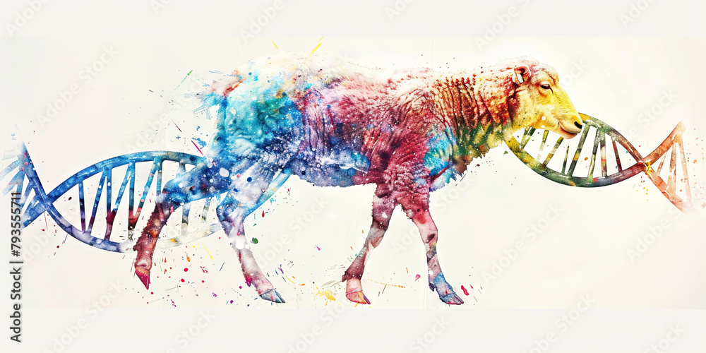 Genetic Code: The Animal with DNA Strand and Genetic Modification ...