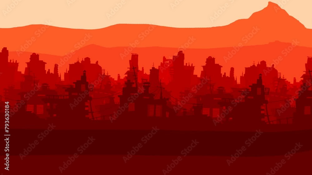 Vidéo Stock 2d animated cartoon eye character who is scared and ...