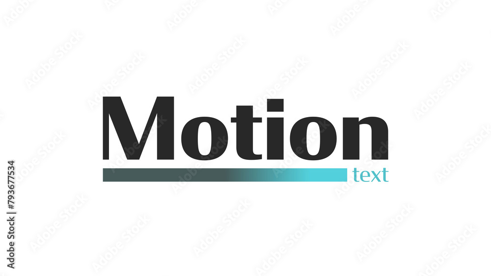 Elegant Title Sequence | Animated Titles with Control Panels Stock ...