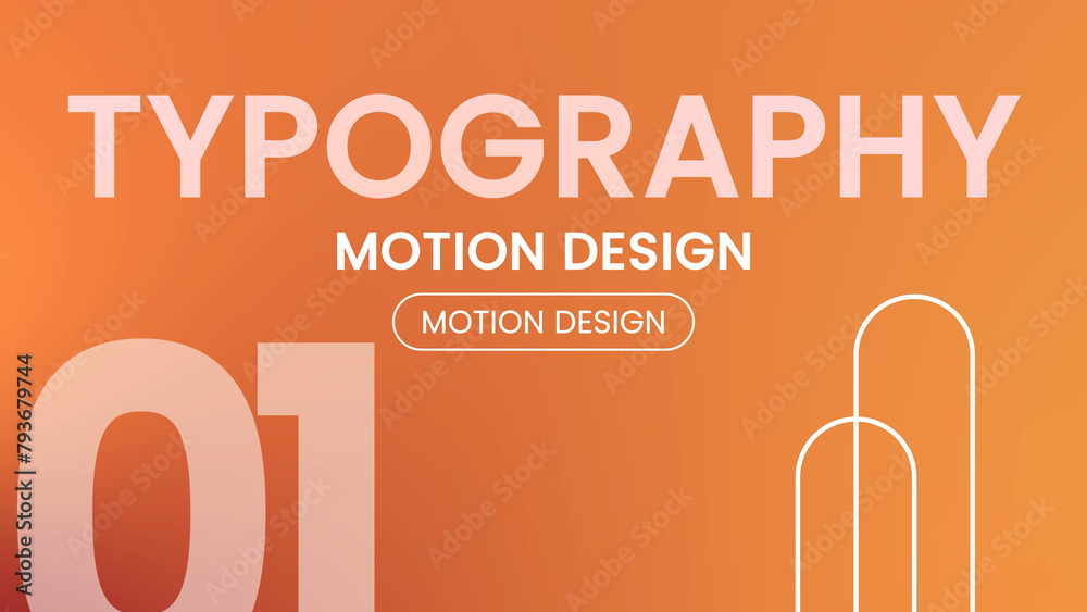 Minimalistic Text Animations | Animated Titles with Control Panels Stock Template | Adobe Stock