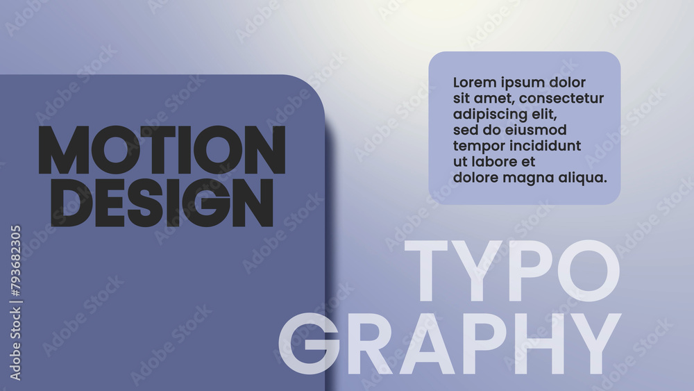 Basic Information Titles | Animated Titles with Control Panels Stock ...