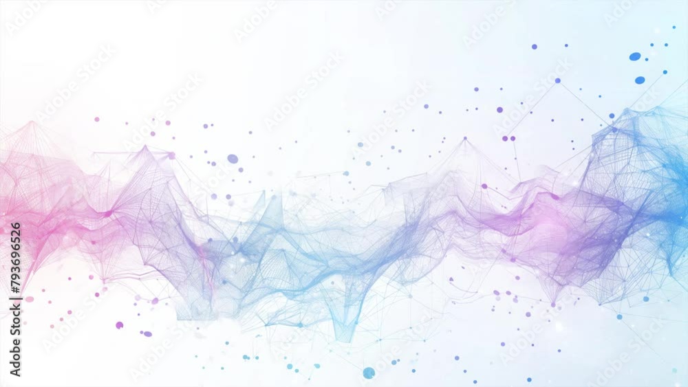 technology background. abstract white background poster with dynamic ...