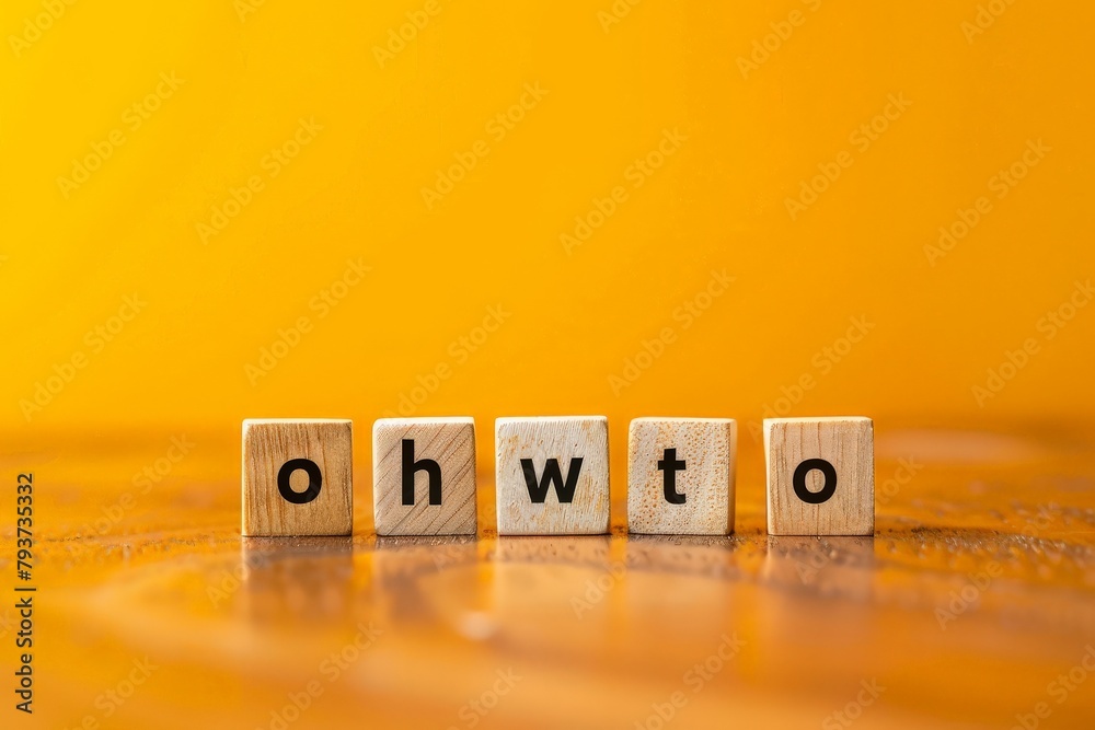 How do you know? - phrase from wooden blocks with letters, how do you ...