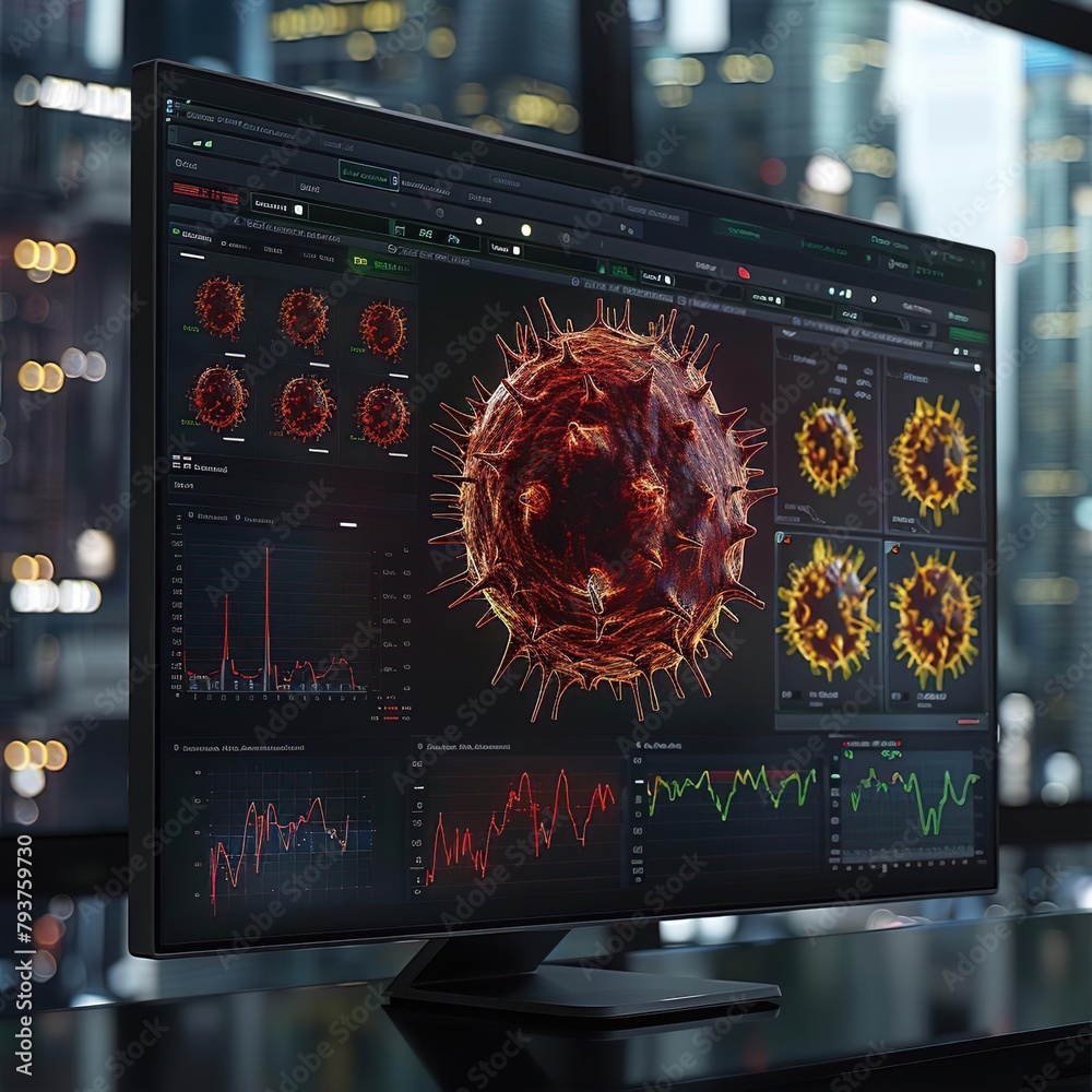 Firewall Interface Blocking Malware, A visual representation of a ...