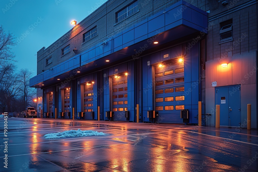 Truck Driver's Loading Dock Weight Distribution Imagery depicting ...