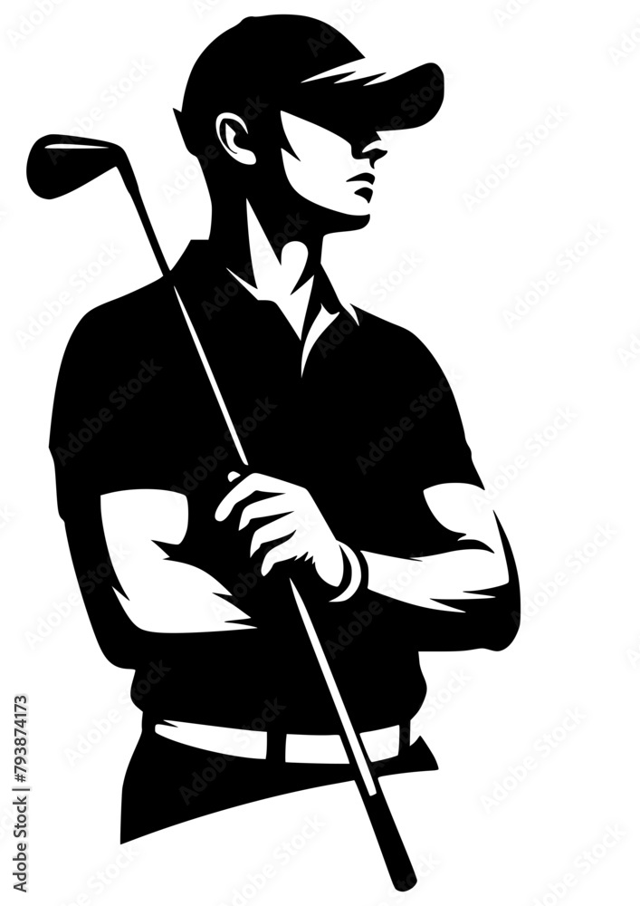 Golf player Svg, Golf svg, Golfer svg, Golf Shirt, Golf Clipart, Golf ...