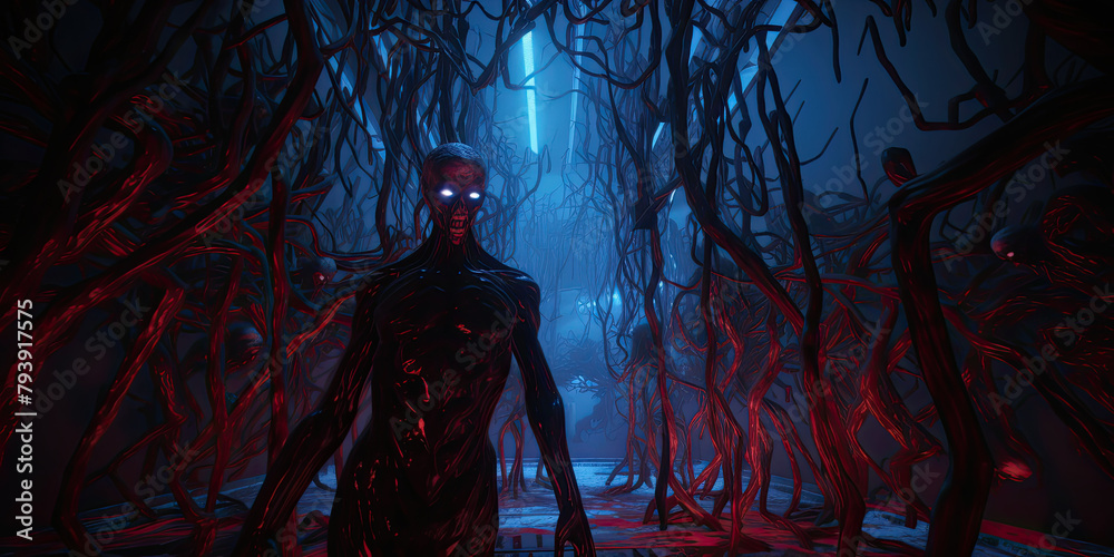 In the realm of fantasy, horror creatures lurk in the shadows, their ...