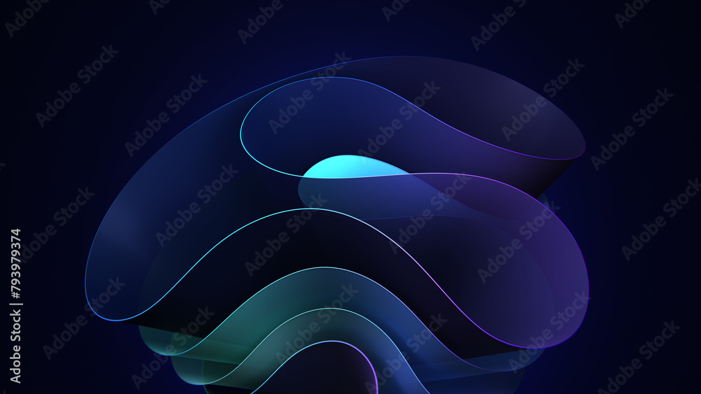 Póster Windows 11 Wallpaper with some unique colors and look – Cuadro ...