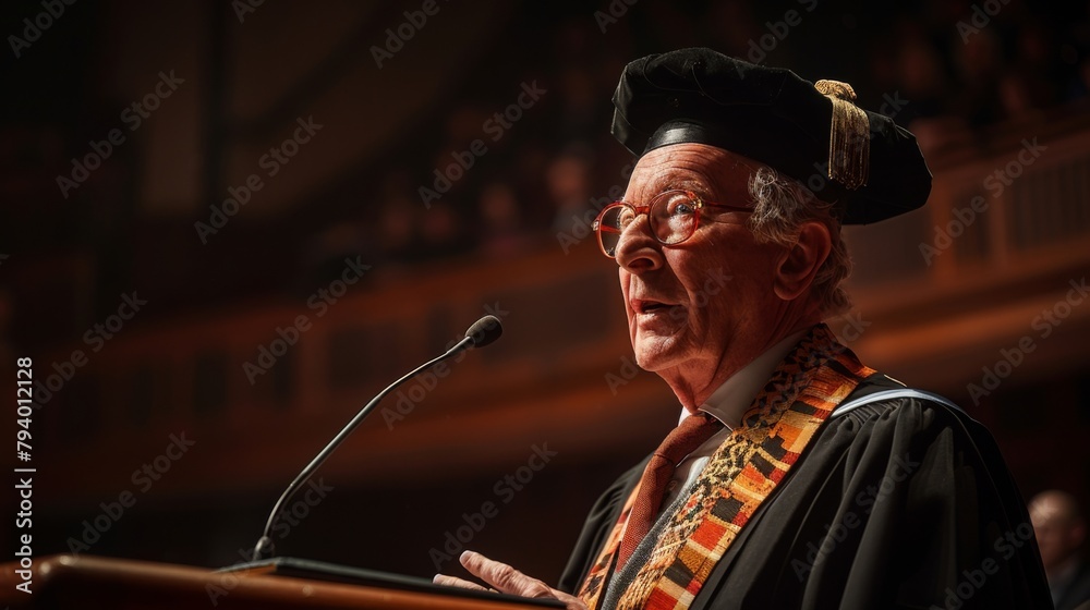 Gestures and facial expressions of the speaker when he gives a ...