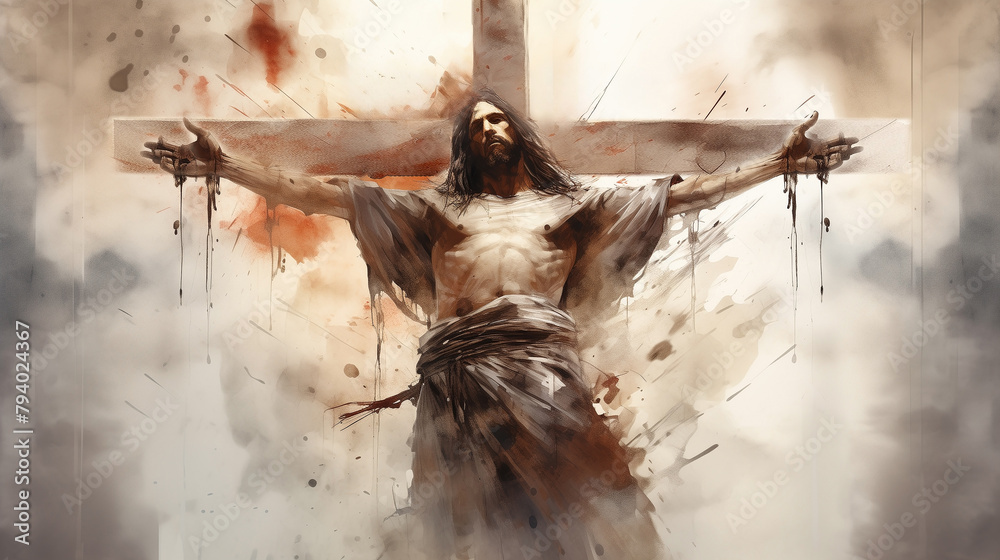 Sacrifice on cross, and ultimate triumph of faith through resurrection ...