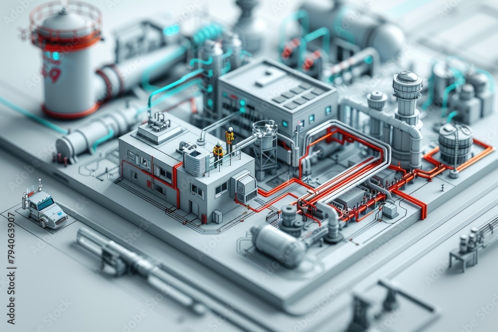 Illustrated emergency procedures for construction sites, including fire ...