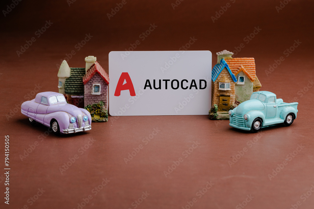 AutoCAD, a commercial computer-aided design (CAD) and drafting software ...