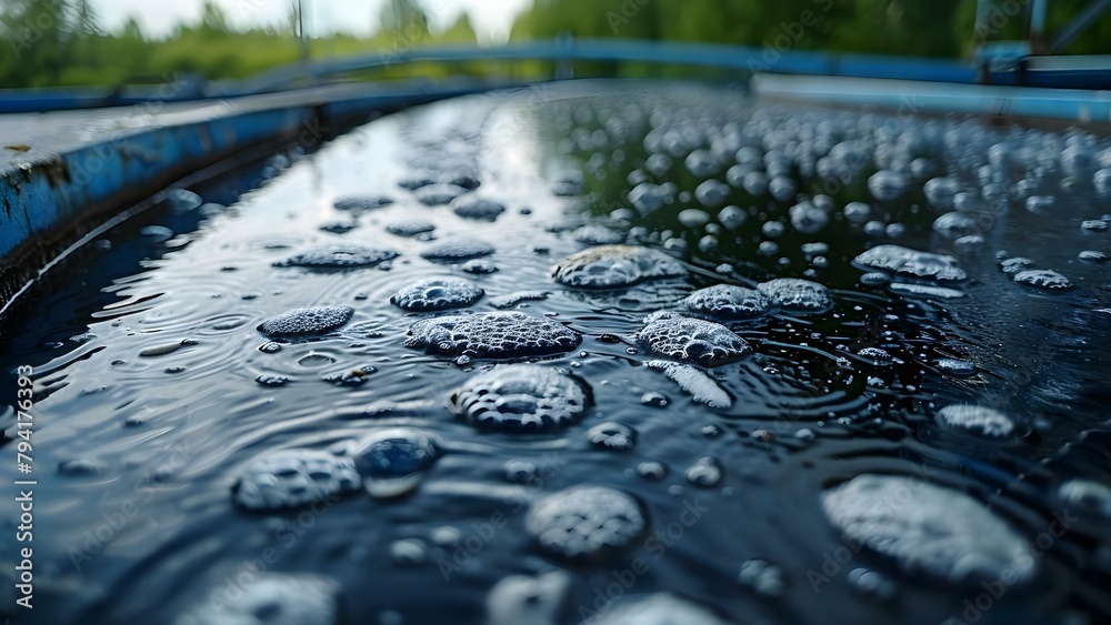 Examining a tank filled with murky water underscores the importance of ...
